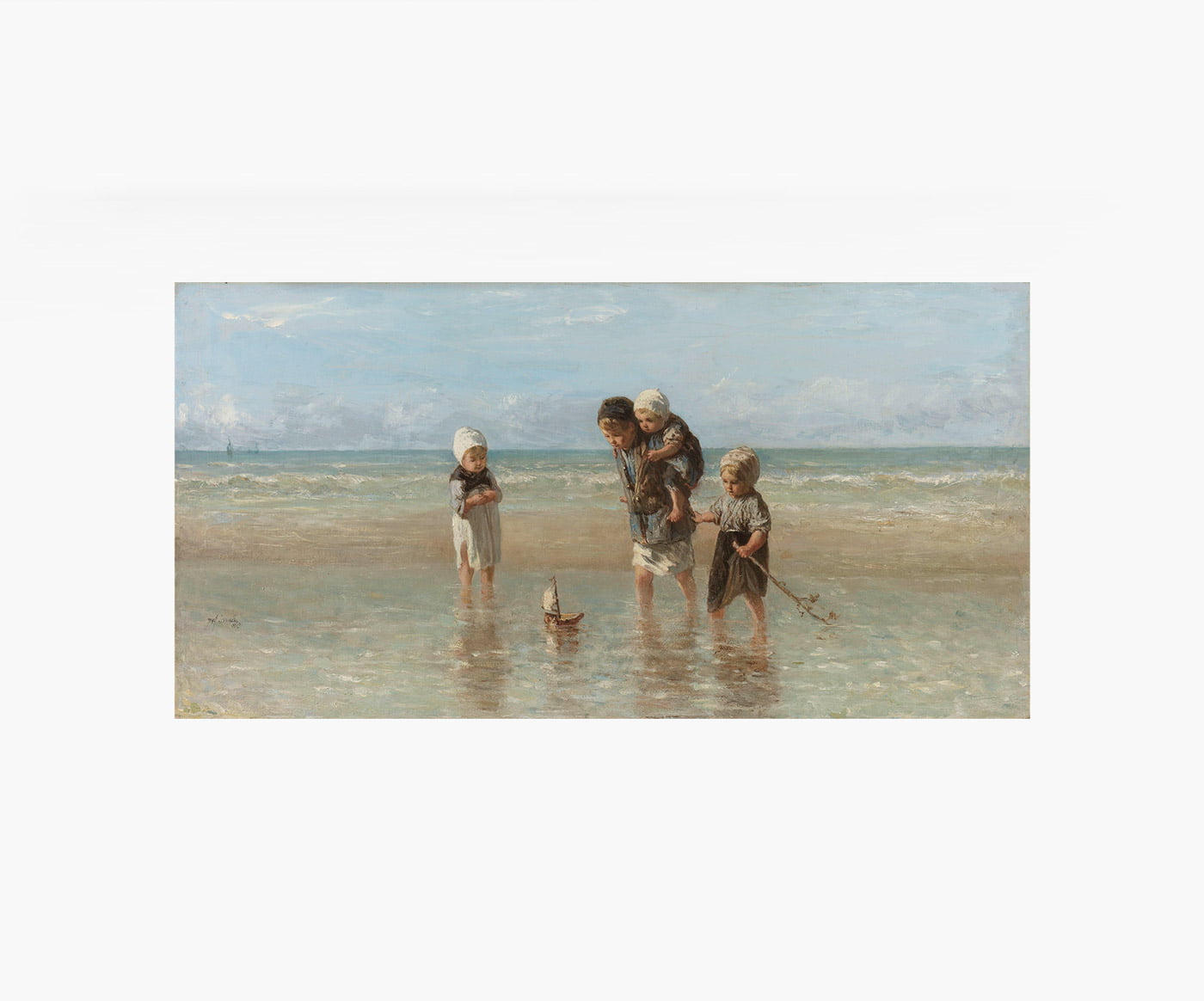 Kinderen der zee - behang | EasyCanvas.nl